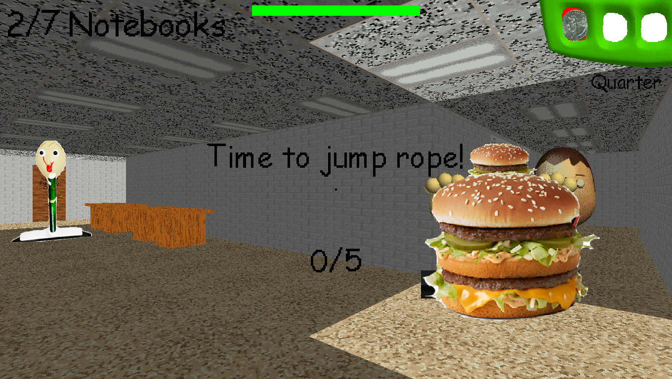 Baldi and his big mack! [Baldi's Basics] [Mods]
