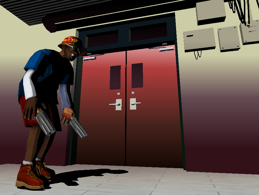 B.D. Joe as Mask de Smith [killer7] [Mods]