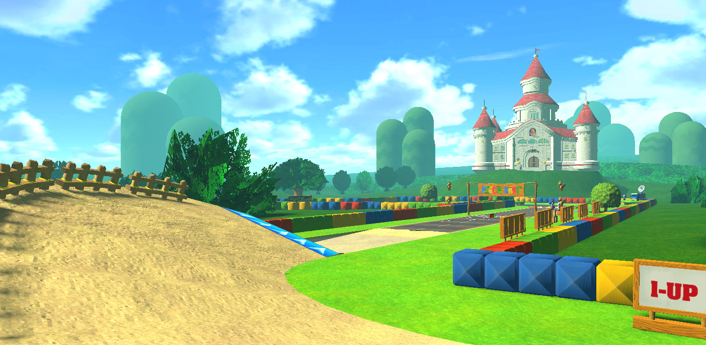 GBA-Peach circuit[Mario kart 8 Deluxe-CustomTrack] Mod for Mario Kart 8 ...