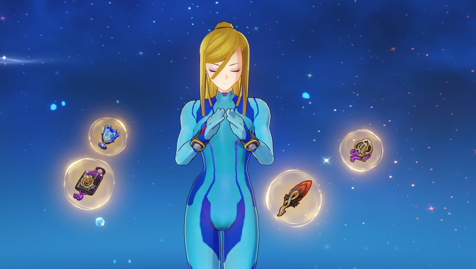 Samus (Metroid) (Health based mod + Animations!) Mod for Genshin Impact ...