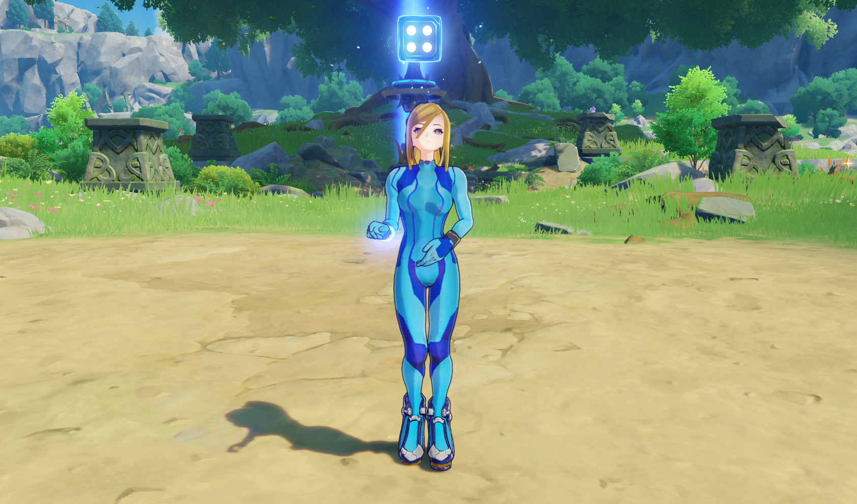 Samus (Metroid) (Health based mod + Animations!) Mod for Genshin Impact ...