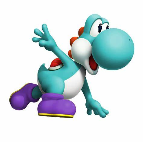 Cyan Yoshi [Mario Kart 7] [Mods]