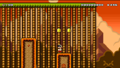 SMW Autumn Theme Mod for Super Mario Maker for Nintendo 3DS | SMM3DS Mods