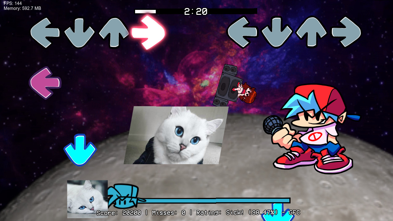 Meow Funkin' [Friday Night Funkin'] [Mods]