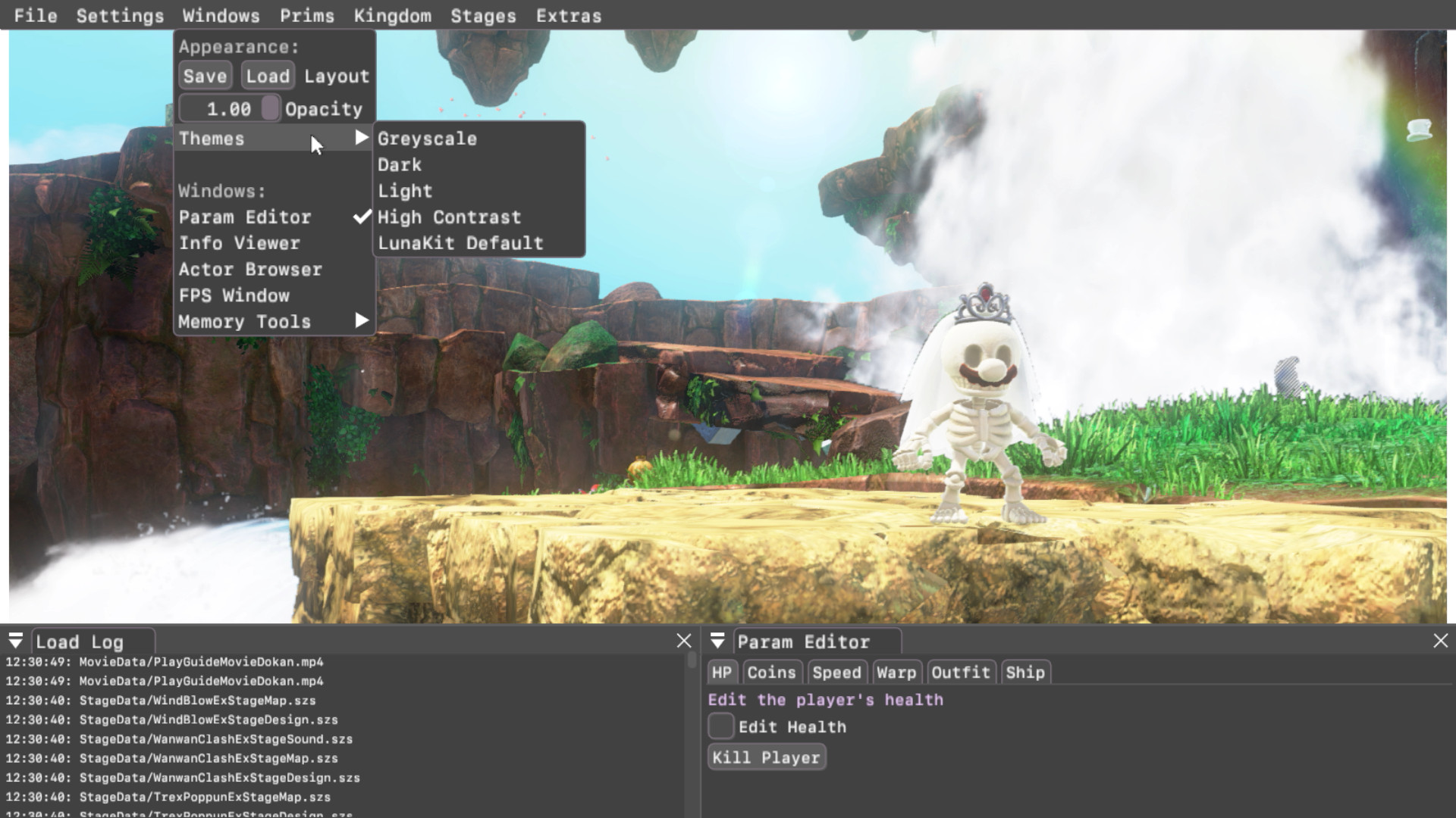 LunaKit: The Debug Toolkit Mod for Super Mario Odyssey | SMO Mods