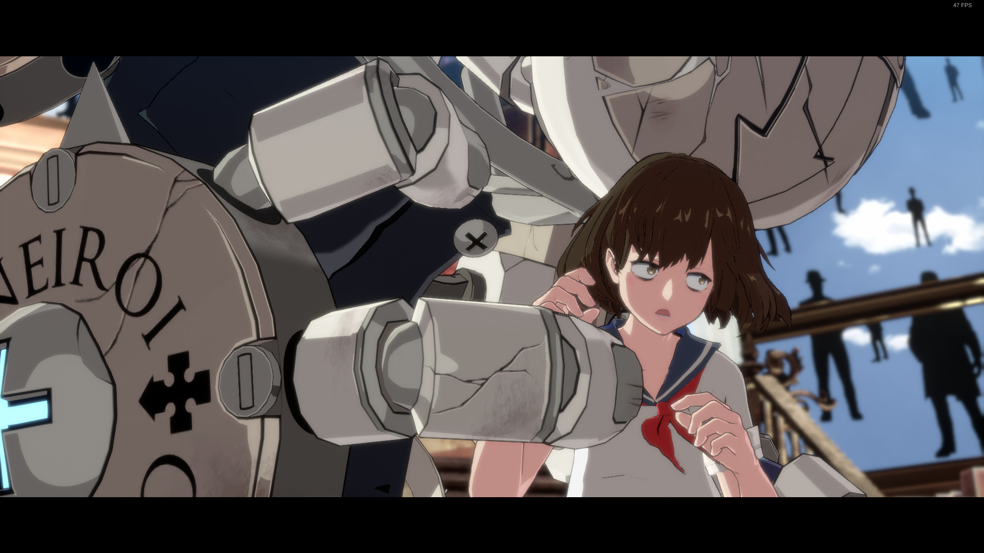 Delilah Monochrome Seifuku Mod for GUILTY GEAR -STRIVE- | GGST Mods
