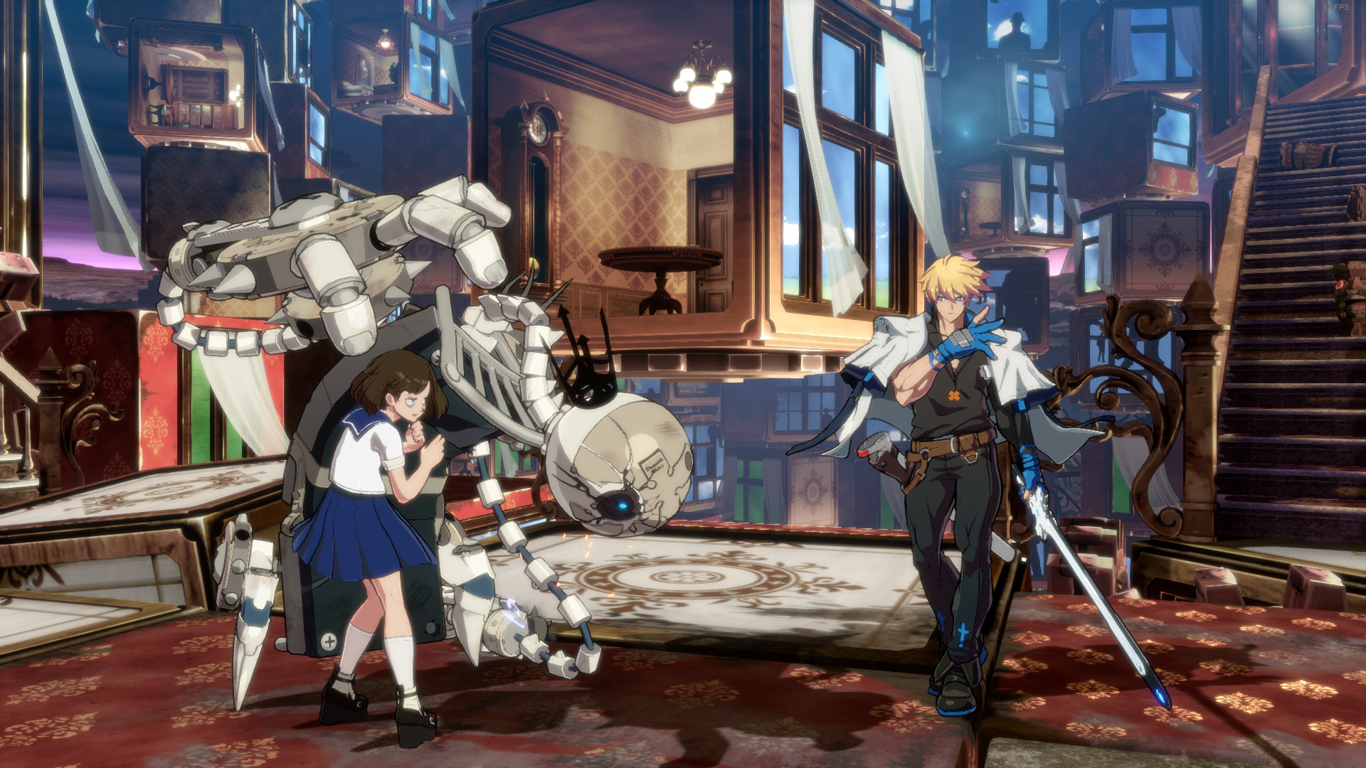 Delilah Monochrome Seifuku Mod for GUILTY GEAR -STRIVE- | GGST Mods