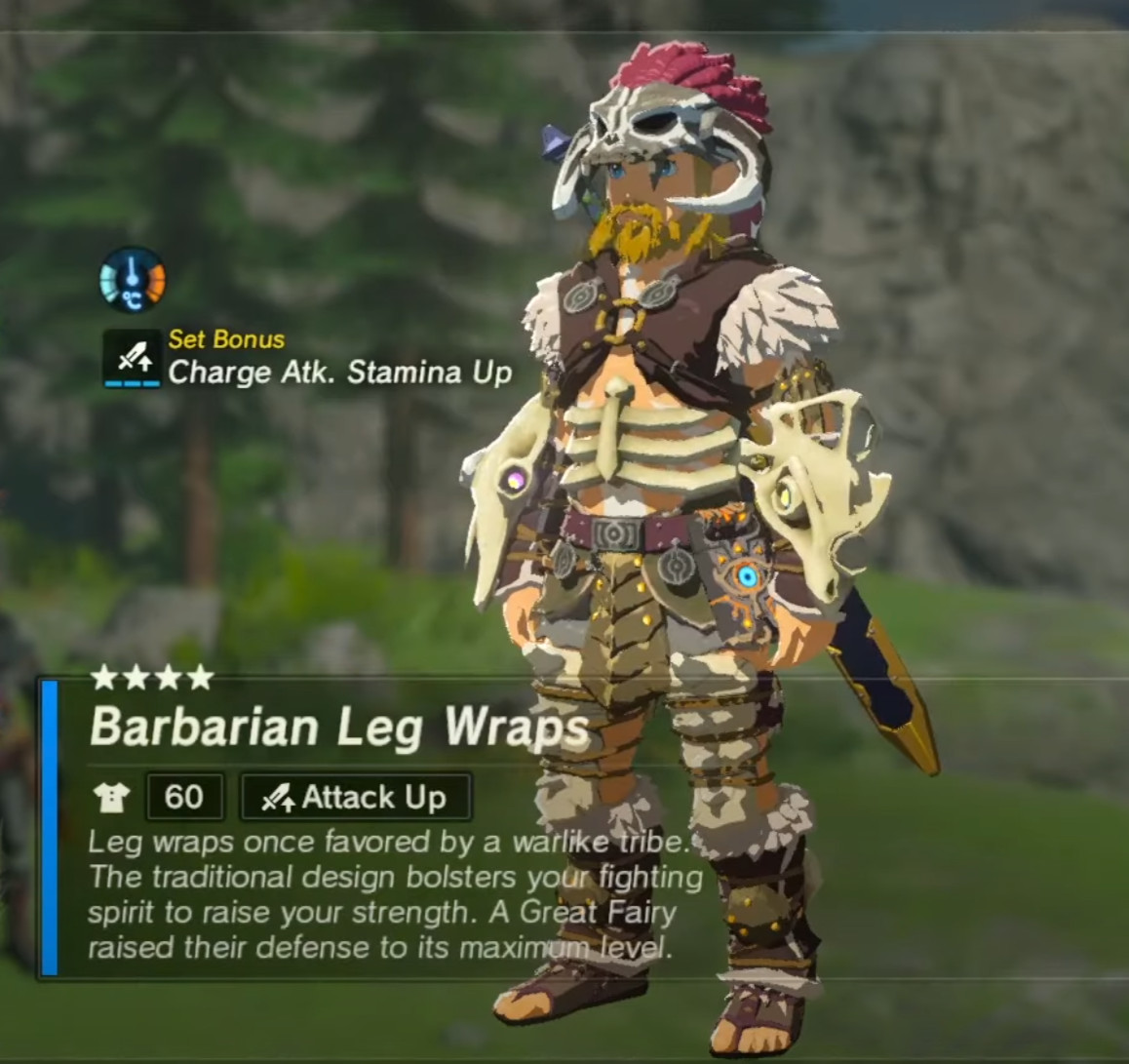 Heavy armors + long hair Mod for The Legend of Zelda: Breath of the ...