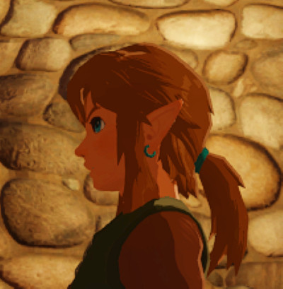 Longer Ponytail and Sideburns Mod for The Legend of Zelda: Breath of ...