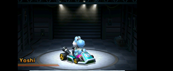 Cyan Yoshi [Mario Kart 7] [Mods]