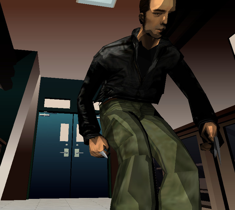 Claude GTA3 as Kevin Smith [killer7] [Mods]