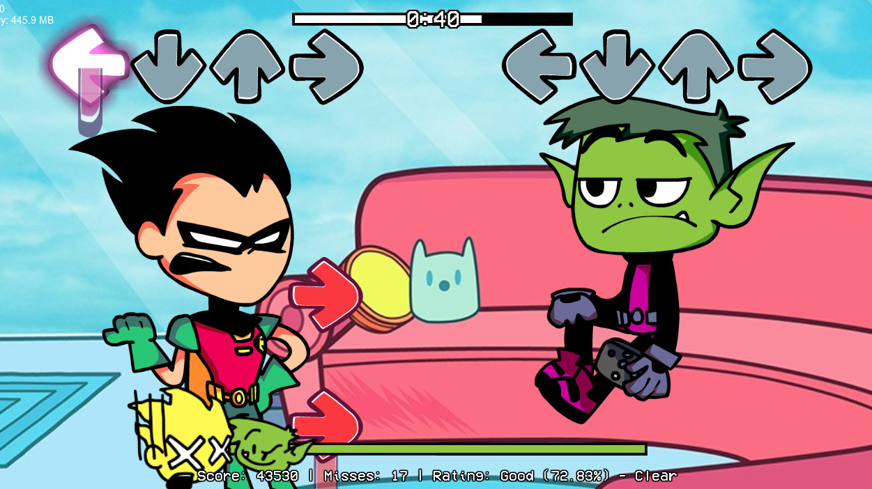 Funkin Titans Go! (Vs Normal Robin) DEMO Mod for Friday Night Funkin' | FNF Mods
