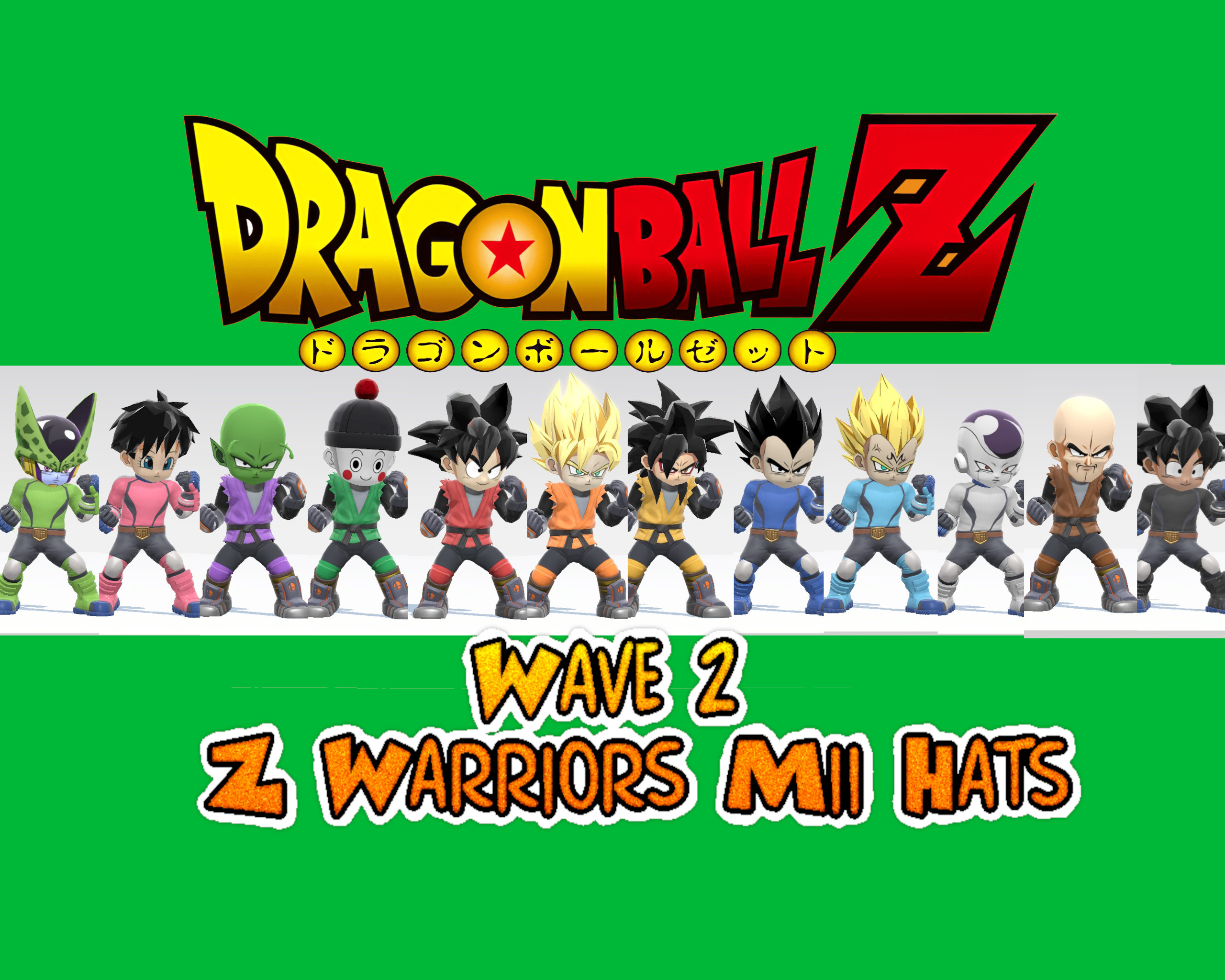 Z Warriors Mii Hat Pack (Wave 2) Mod for Super Smash Bros. Ultimate ...