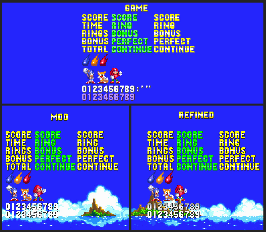Sonic 3C HUD + Tweaks, Monitors [Sonic 3 A.I.R.] [Mods]