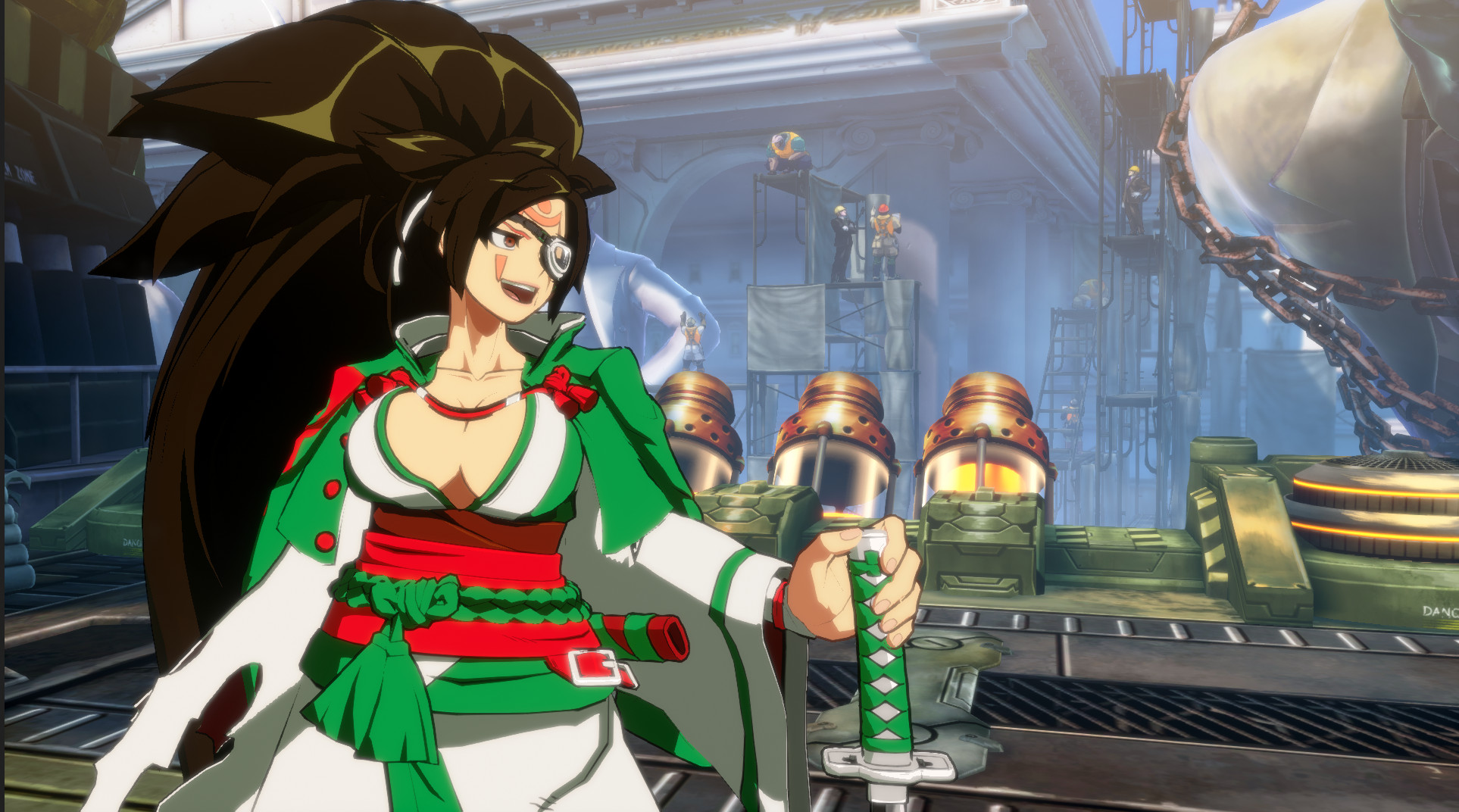 Italian Baiken Recolor [GUILTY GEAR -STRIVE-] [Mods]
