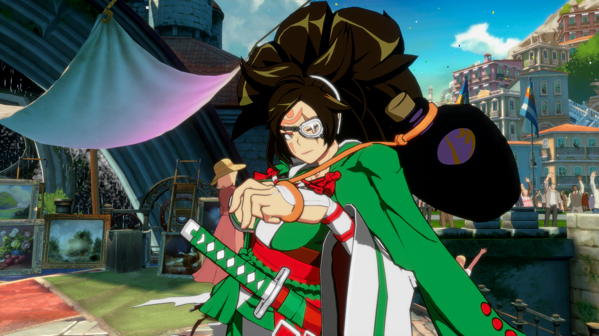 Italian Baiken Recolor [GUILTY GEAR -STRIVE-] [Mods]