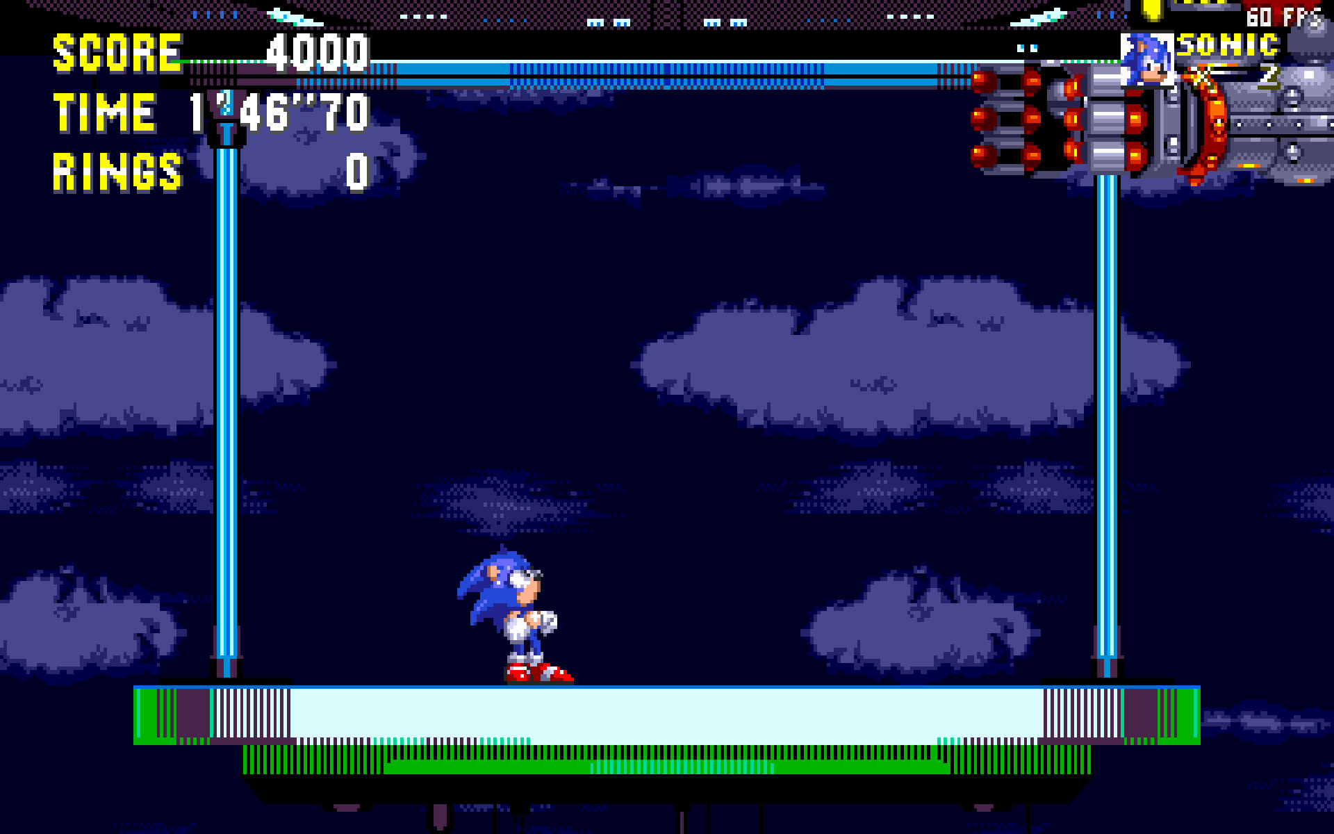 Sky Base Zone Styled Launch Base Zone Mod for Sonic 3 A.I.R. | S3AIR Mods