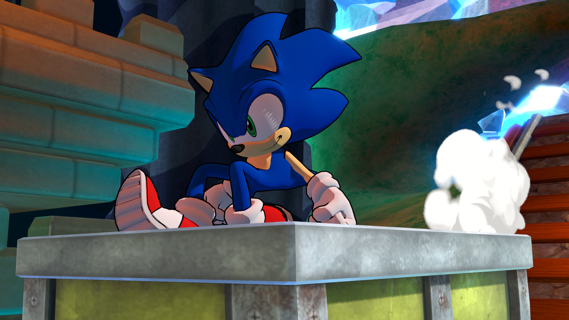 Art Style Sonic Mod for Super Smash Bros. Ultimate | SSBU Mods