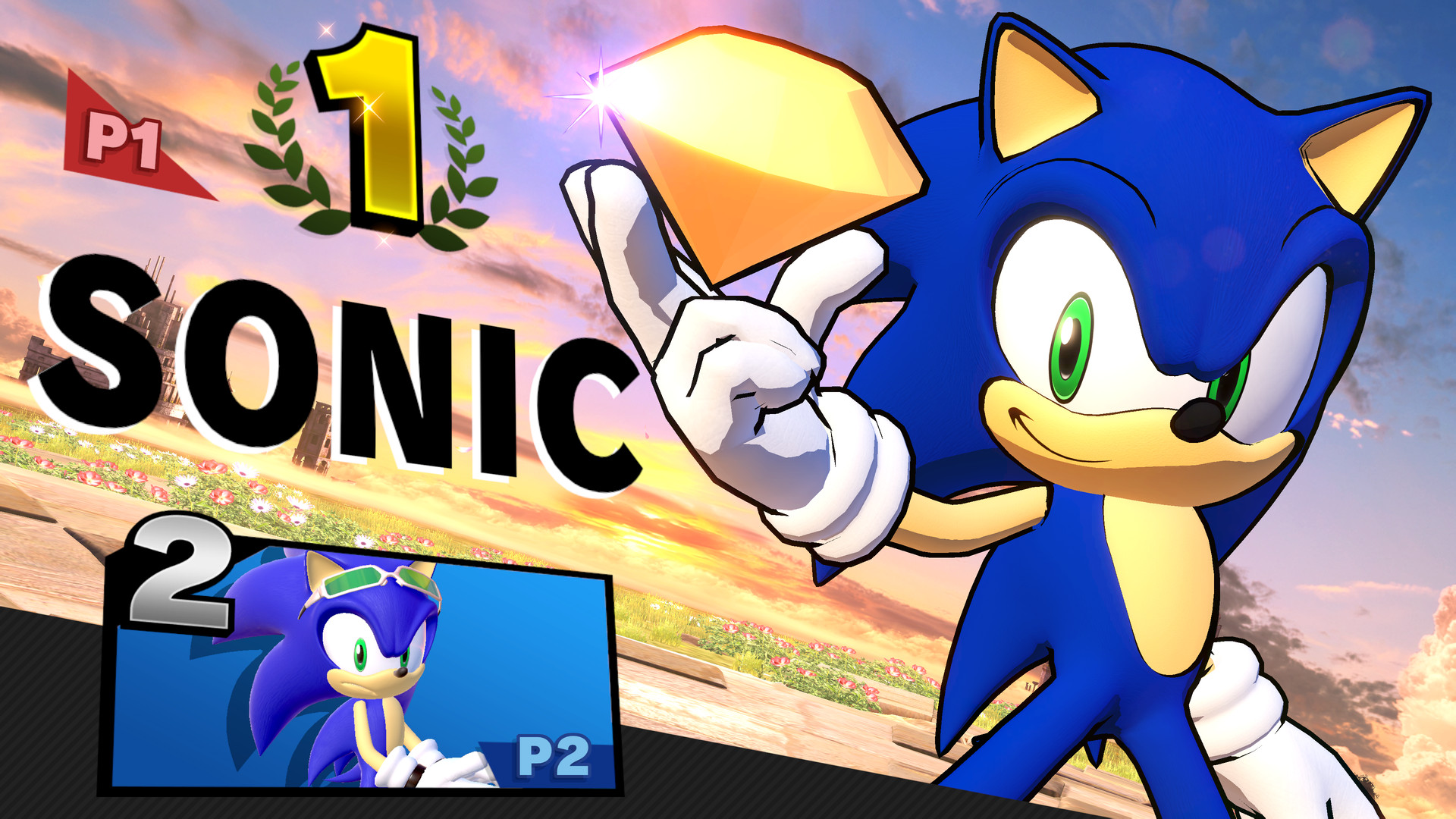 Art Style Sonic Mod for Super Smash Bros. Ultimate | SSBU Mods