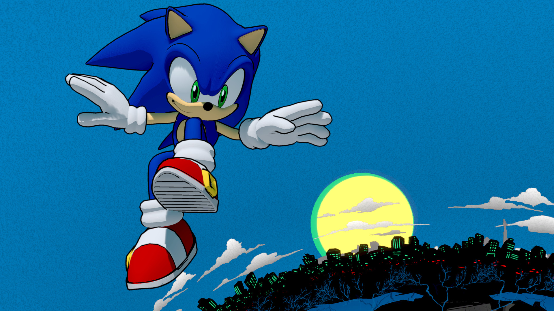 Art Style Sonic Mod for Super Smash Bros. Ultimate | SSBU Mods
