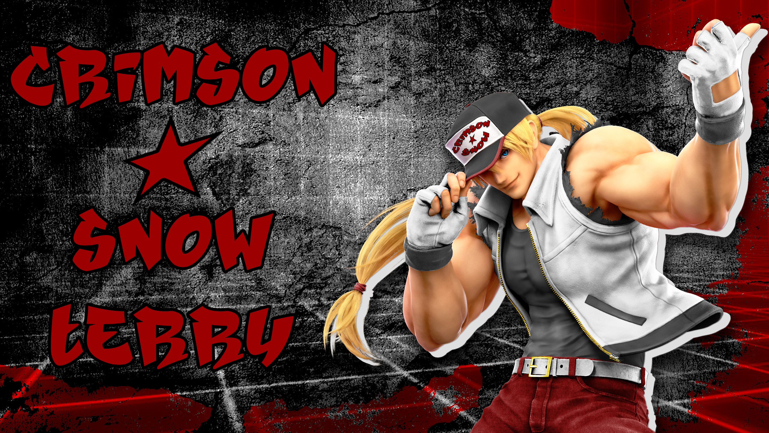 Crimson Snow Terry Mod for Super Smash Bros. Ultimate | SSBU Mods