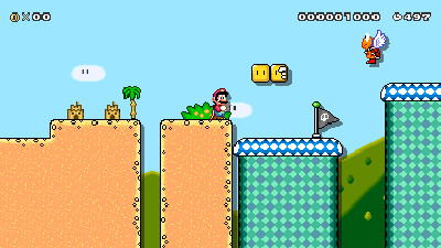 Super Mario World - Beach Theme Mod for Super Mario Maker for Nintendo ...