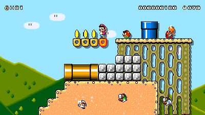 Super Mario World - Beach Theme Mod for Super Mario Maker for Nintendo ...