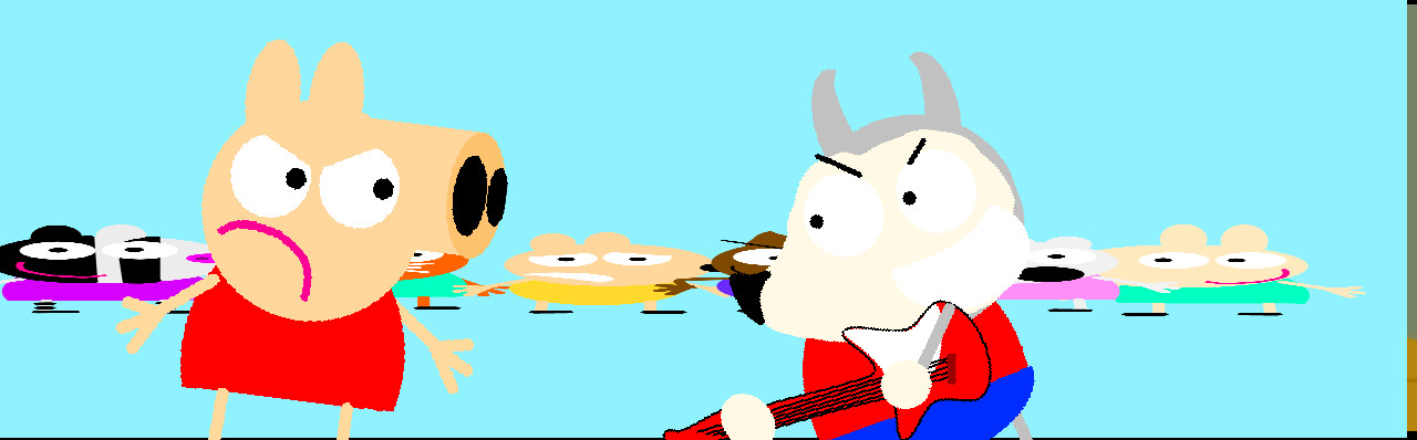 WorzrOneShotV2 reskin PPGG EDTION!!!! [Friday Night Funkin'] [Mods]