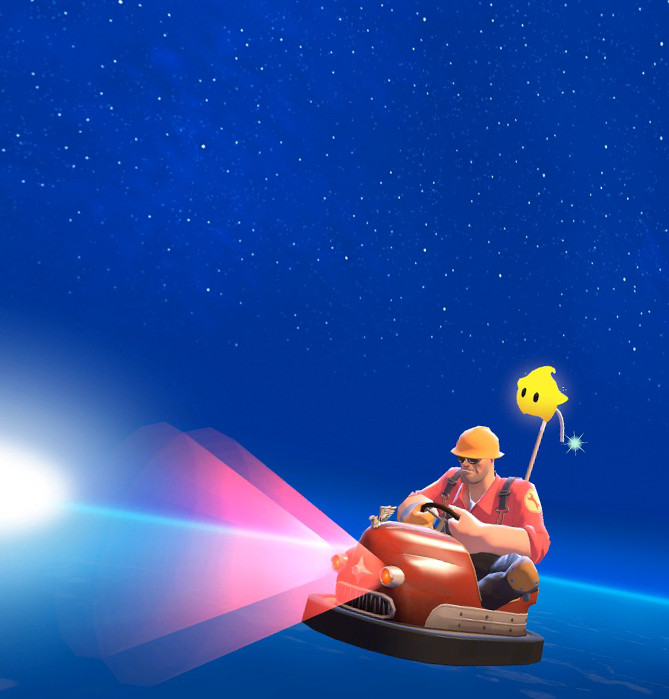 Super Mario Galaxy - Luma Mod for Team Fortress 2 | TF2 Mods