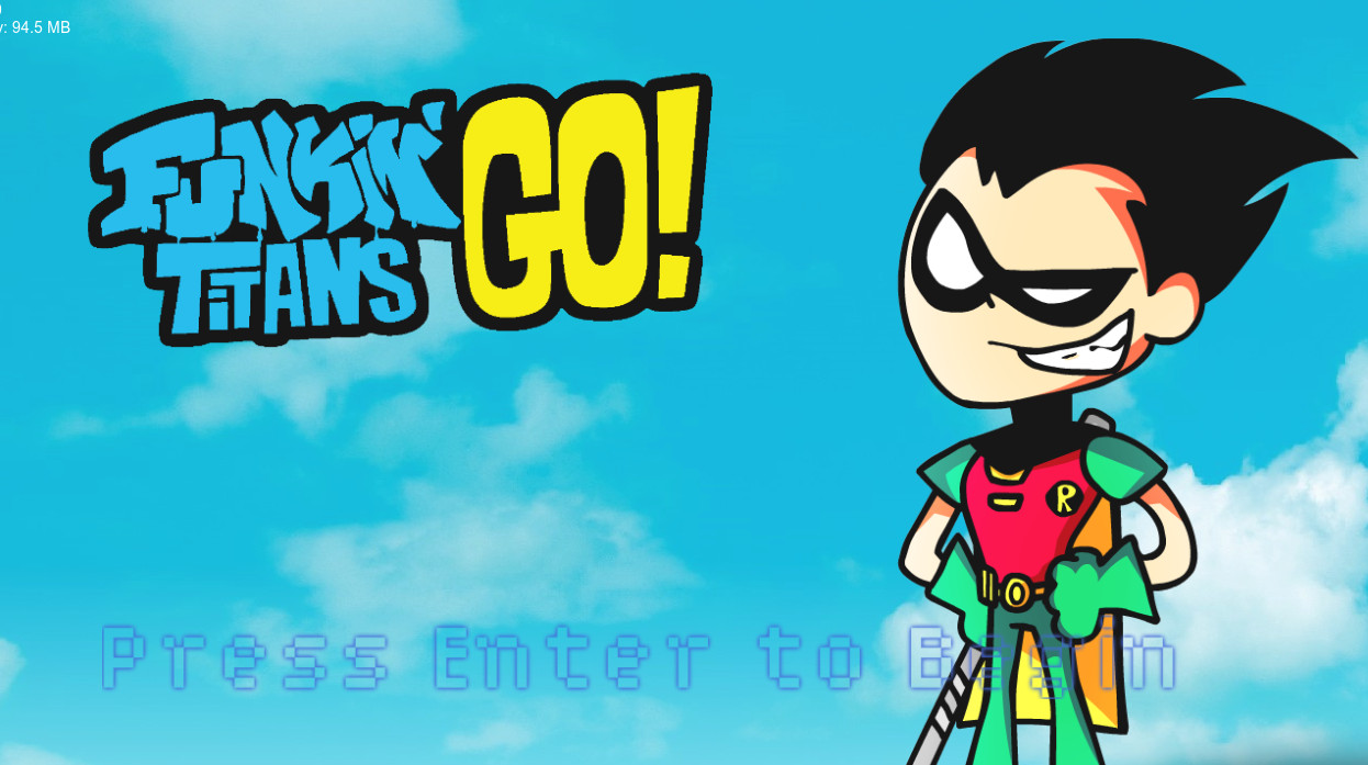 Funkin Titans Go! (Vs Normal Robin) DEMO Mod for Friday Night Funkin' | FNF Mods
