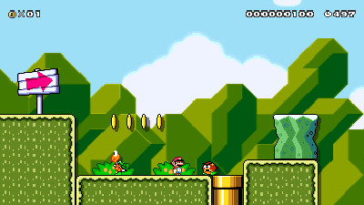 SMW Mountain Theme OG/ALT Mod for Super Mario Maker for Nintendo 3DS ...