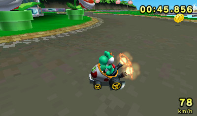 Teal Yoshi Mod for Mario Kart 7 | MK7 Mods