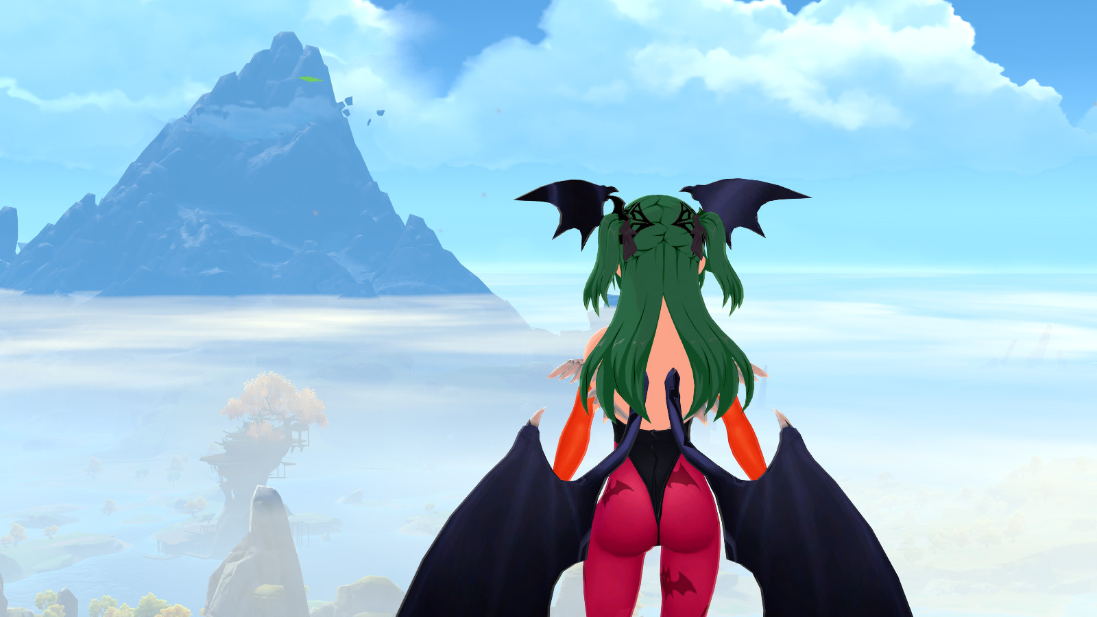 [Fischl]Morrigan and recolors Mod for Genshin Impact | GI Mods