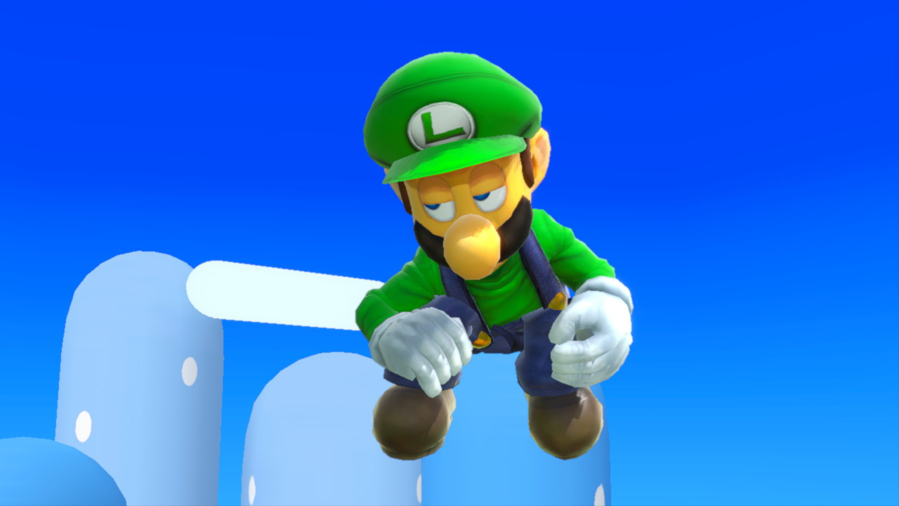 Melee Luigi Mod for Super Smash Bros. Ultimate | SSBU Mods