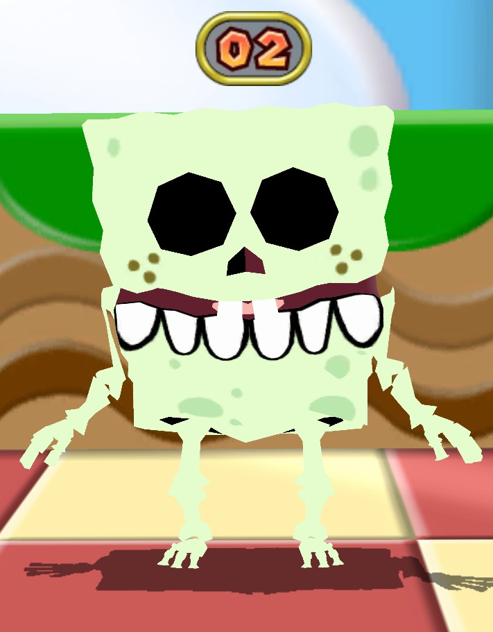 SpongeBob (Skeleton) [Mario Party 9] [Mods]