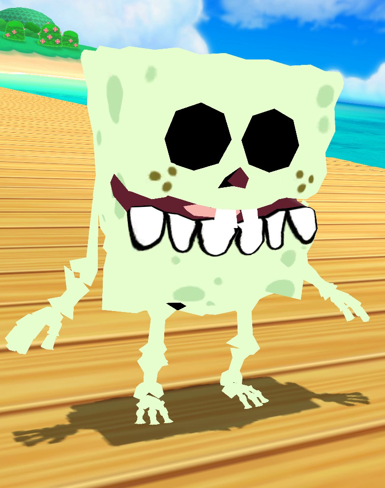 SpongeBob (Skeleton) [Mario Party 9] [Mods]