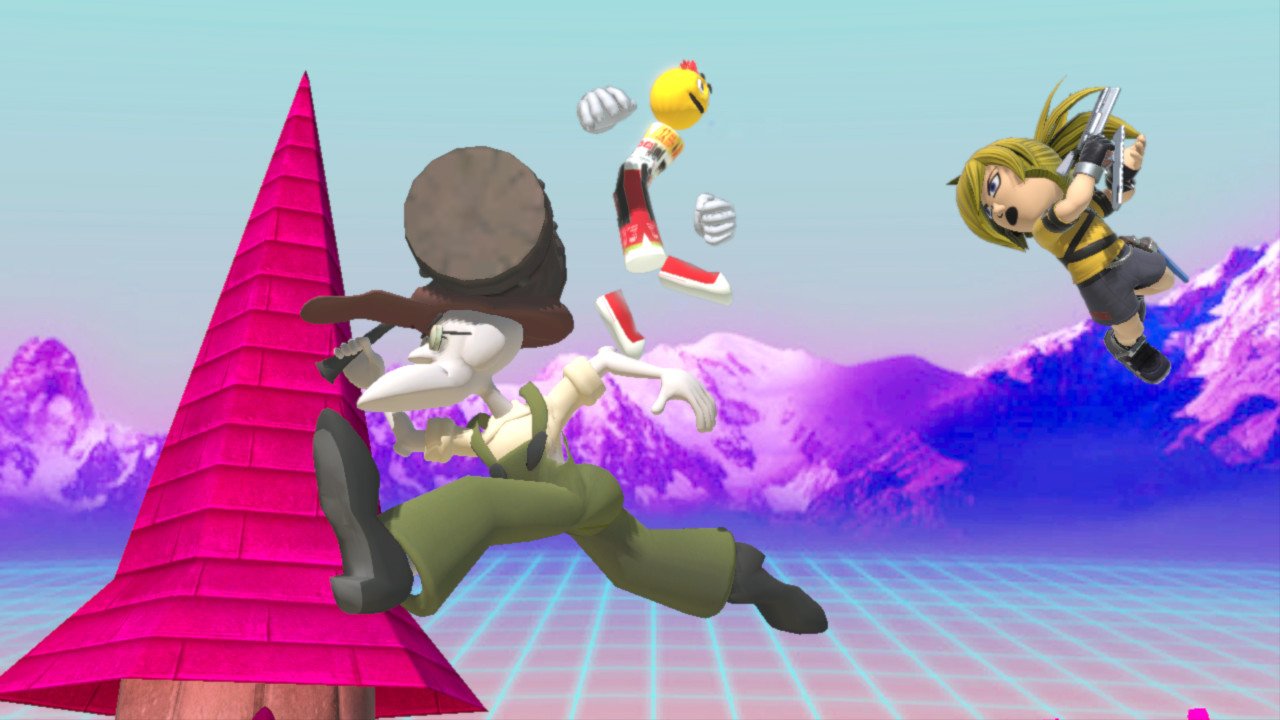 Eustace Bagge (over Waluigi) Mod for Super Smash Bros. Ultimate | SSBU Mods