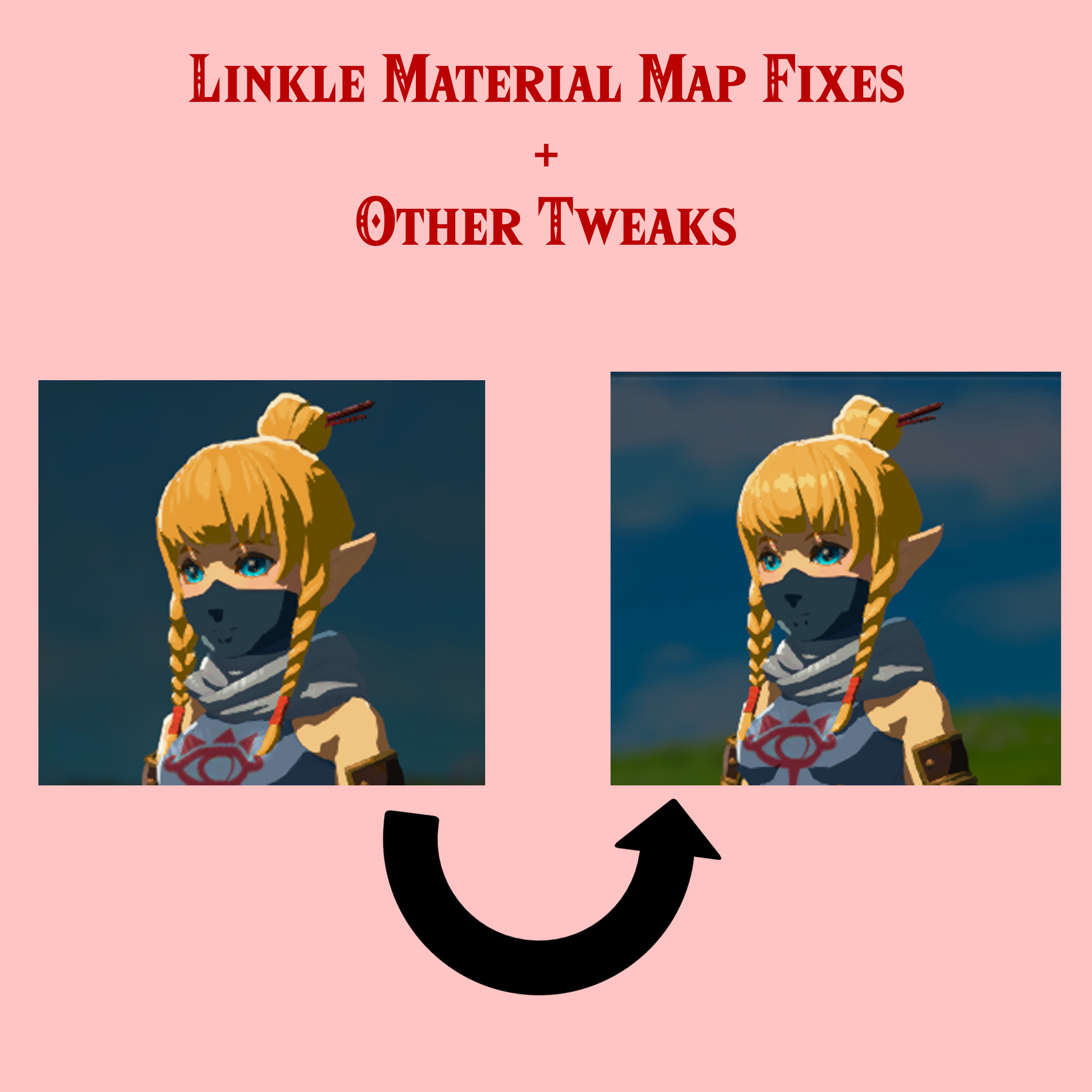 Linkle Material Maps Fix + Other Tweaks Mod for The Legend of Zelda ...