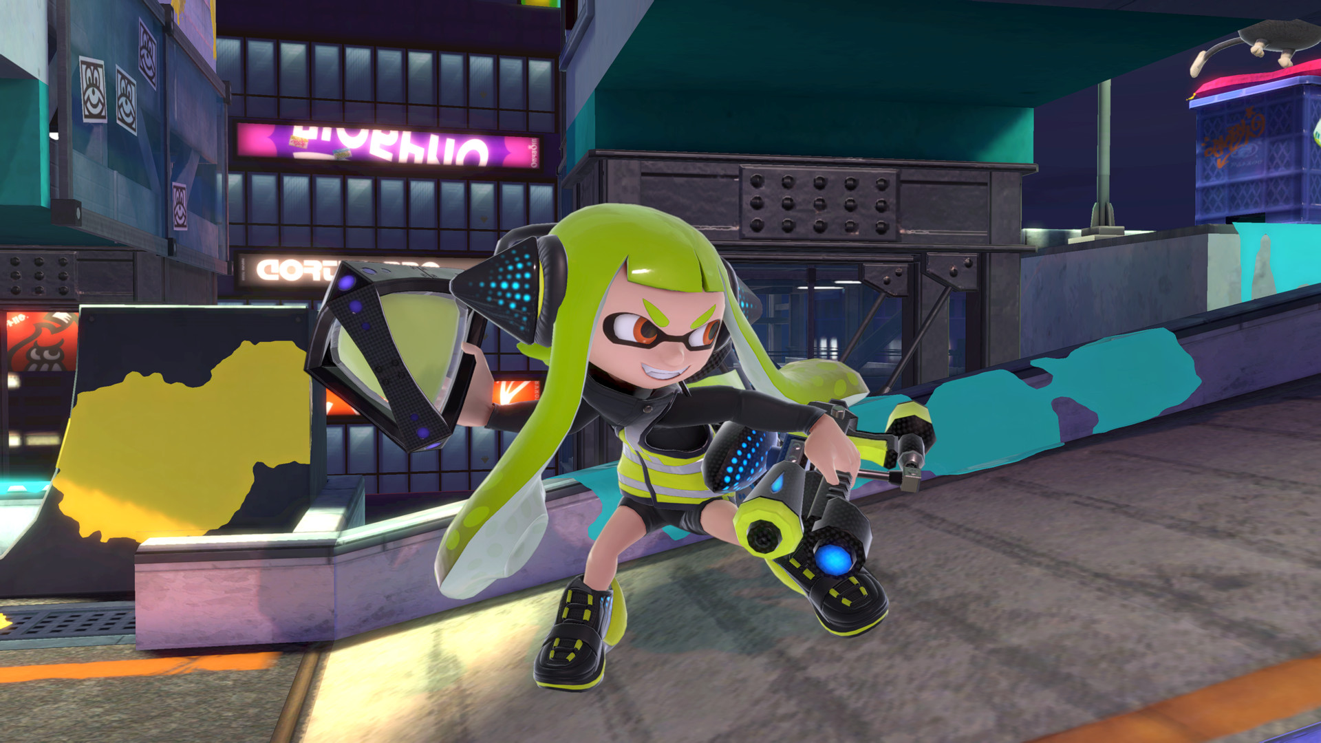 (v3) Hero Weapons for Agent 3 & 4 Mod for Super Smash Bros. Ultimate ...