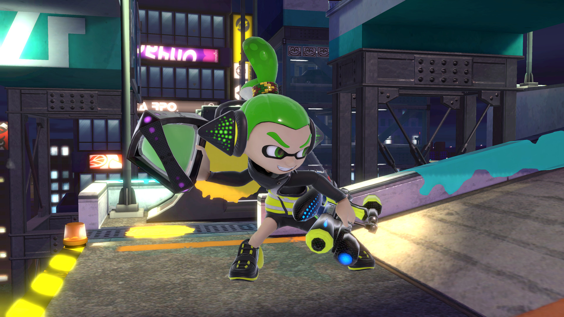 (v3) Hero Weapons for Agent 3 & 4 Mod for Super Smash Bros. Ultimate ...