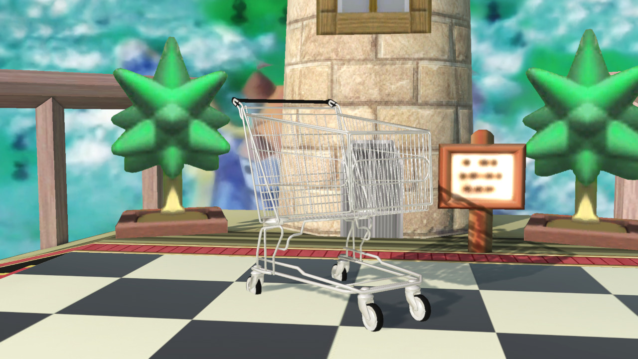 Shopping Cart Mod for Super Smash Bros. Ultimate | SSBU Mods