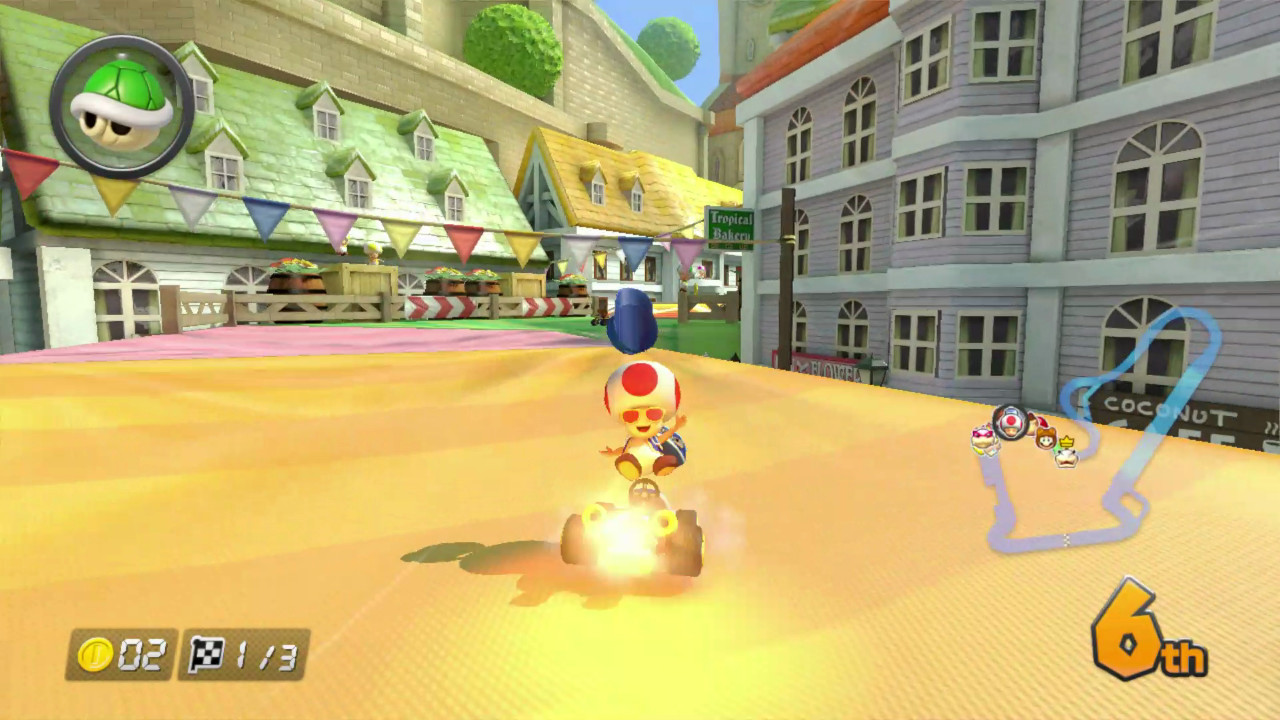 Toad (Tourist) with MKT Animations [Mario Kart 8] [Mods]
