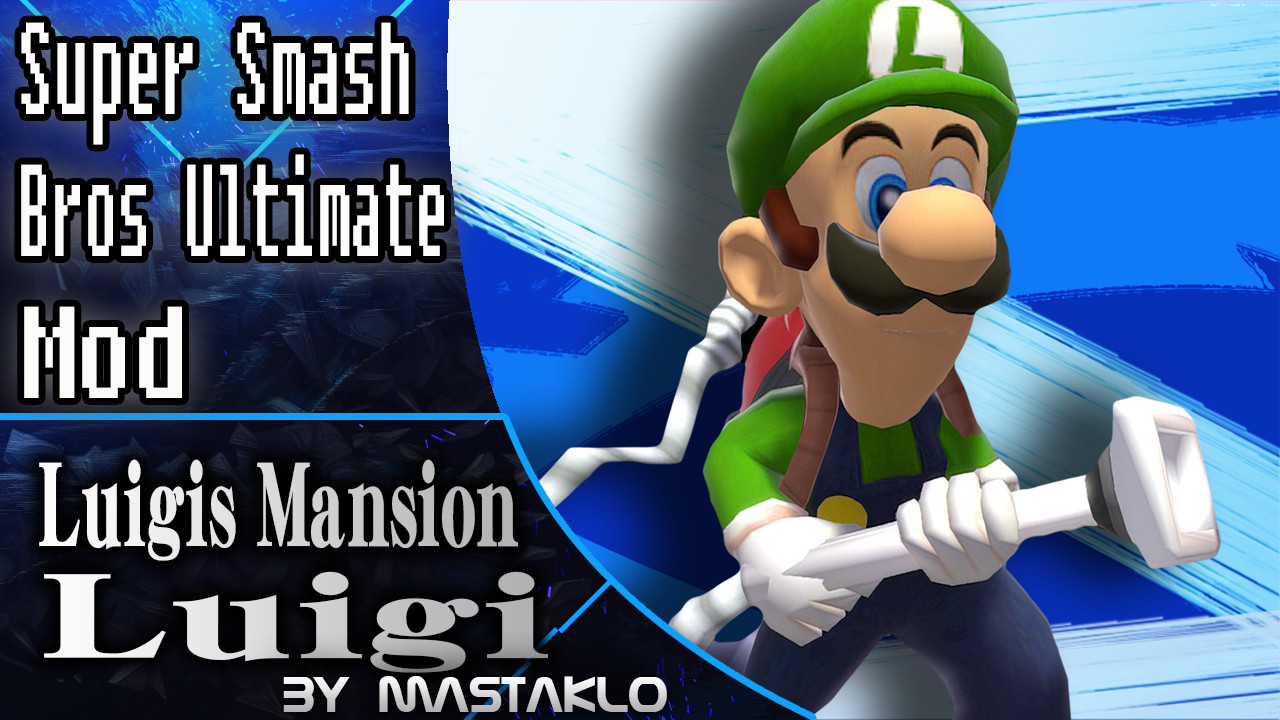 Luigis Mansion Luigi Mod for Super Smash Bros. Ultimate | SSBU Mods
