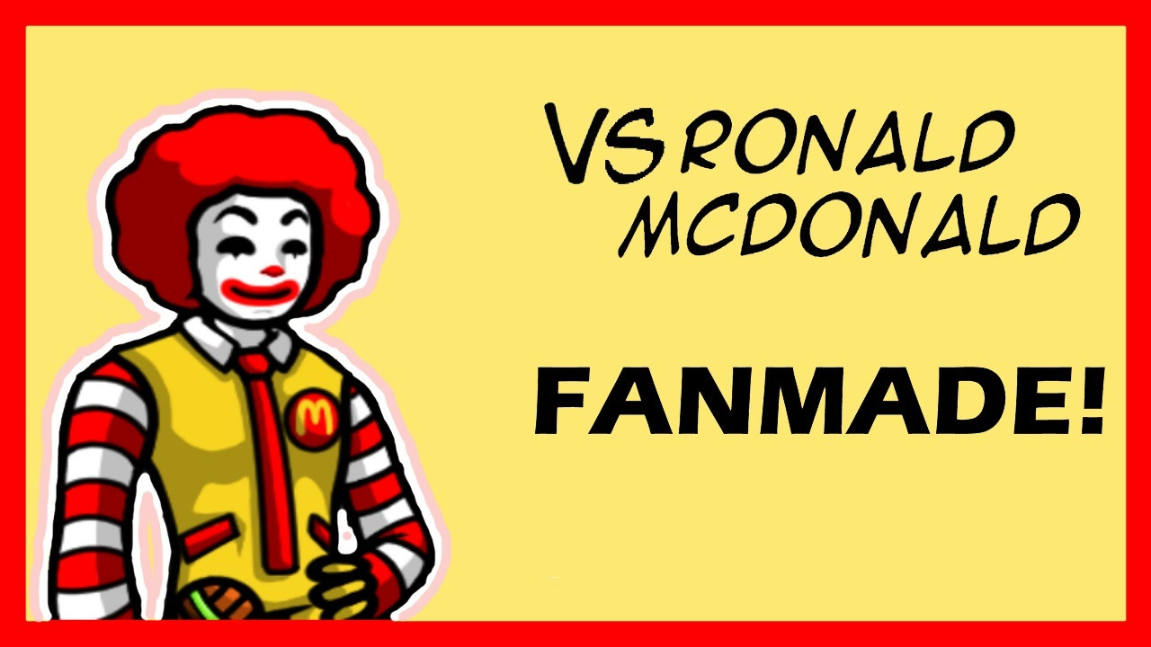 VS Ronald McDonald (FANMADE) Mod for Friday Night Funkin' | FNF Mods