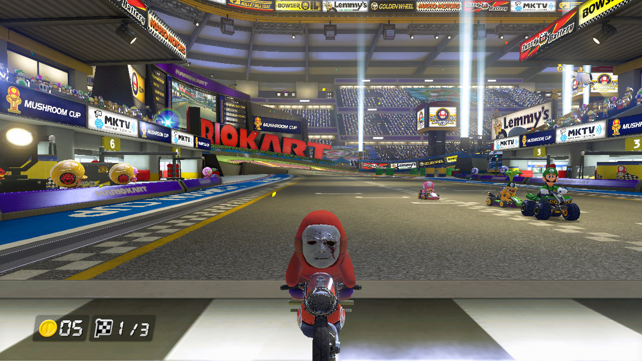 Shy Guy Horror Cosplay - Ghostface and Myers Mod for Mario Kart 8 | MK8 ...