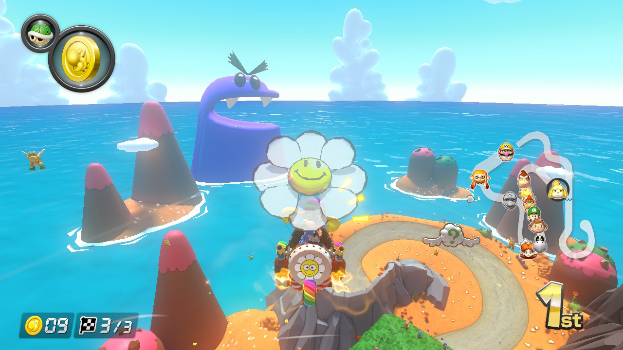 Yoshi's Island Flower Glider Mod for Mario Kart 8 Deluxe | MK8D Mods