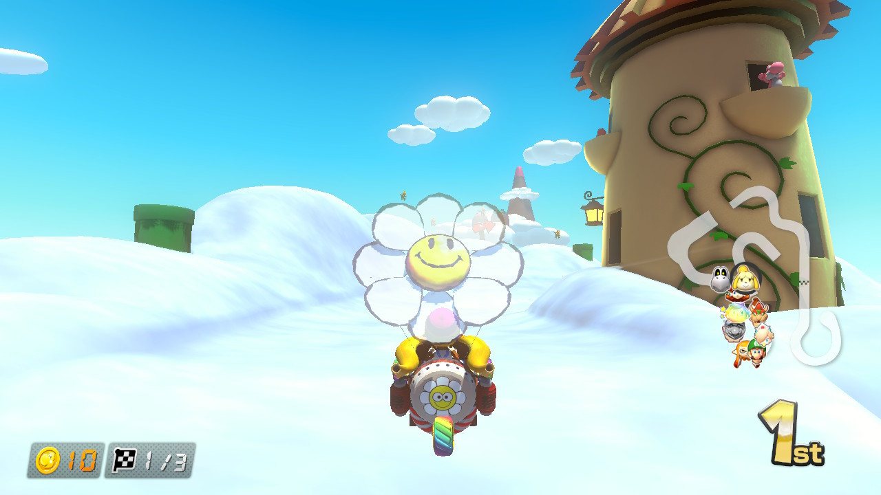 Yoshi's Island Flower Glider Mod for Mario Kart 8 Deluxe | MK8D Mods