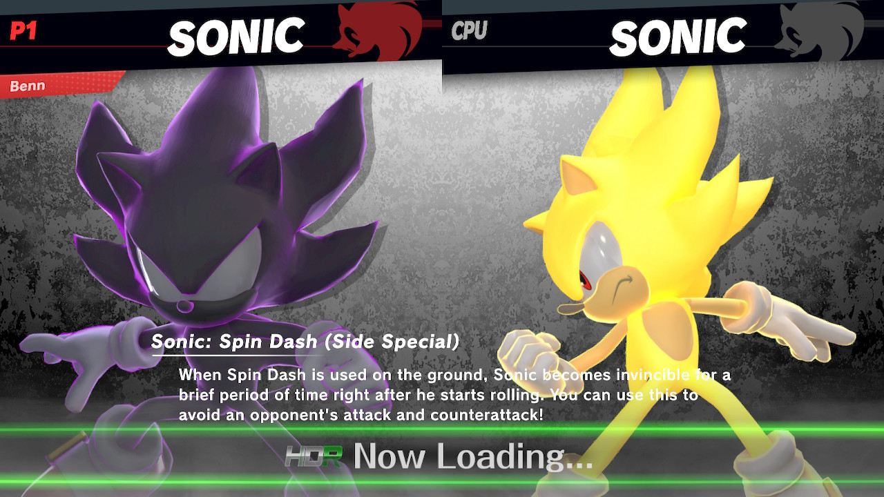 Dark Super Sonic Sonic X