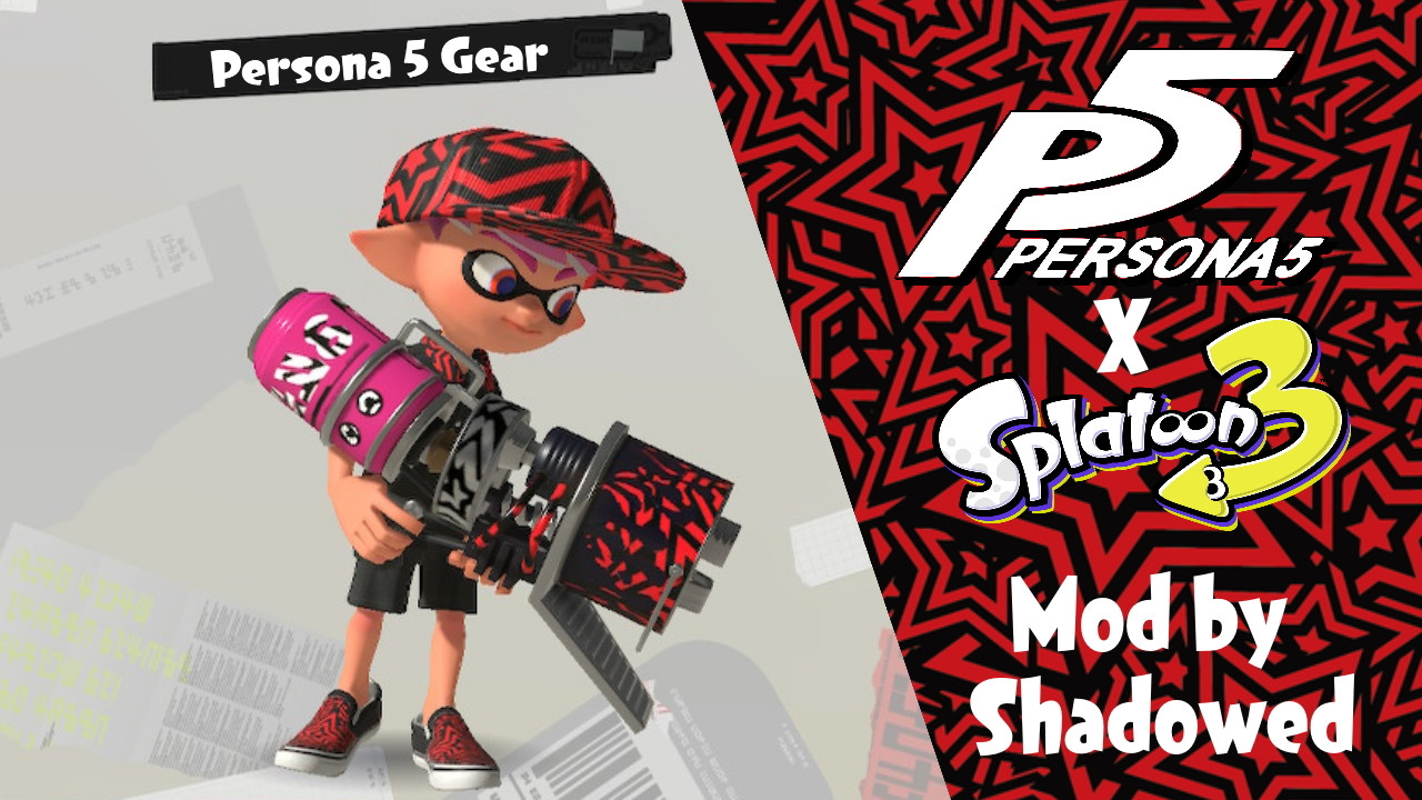Persona 5 Gear Mod for Splatoon 3 | Splatoon 3 Mods