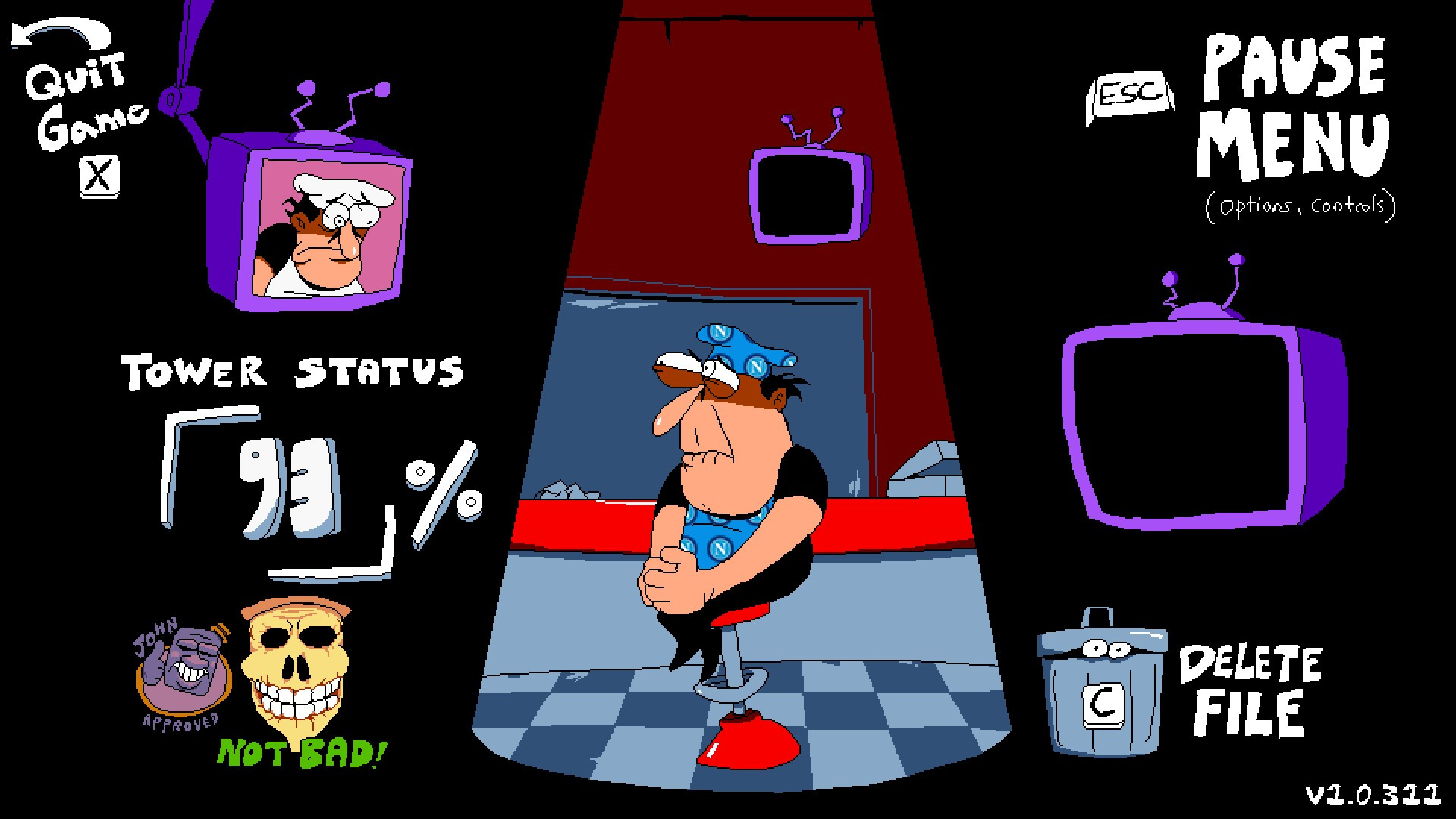 Peppino maglia del Napoli Mod for Pizza Tower | PT Mods